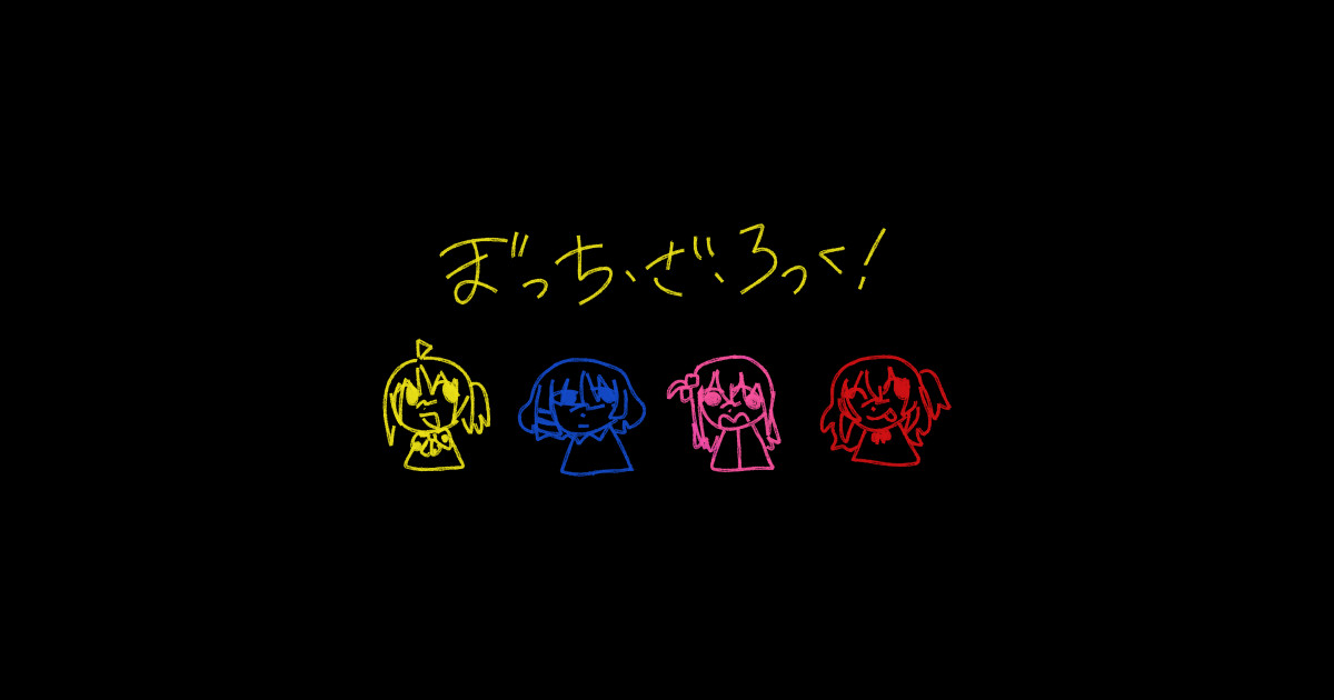 Bocchi The Rock Band - Bocchi The Rock - Posters and Art Prints | TeePublic