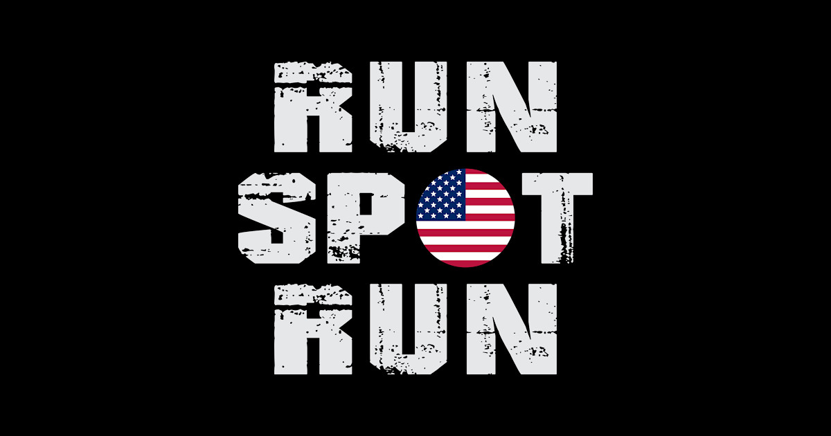 Run Spot Run Donald Trump Debate Quote 2024 - Run Spot Run - Sticker ...