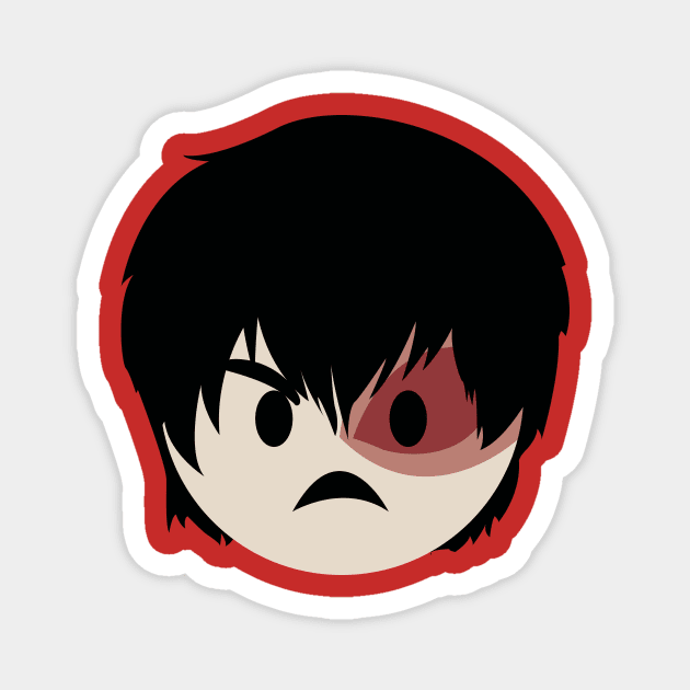 Prince Zuko Angry Emoji 3 - Prince Zuko - Magnet | TeePublic