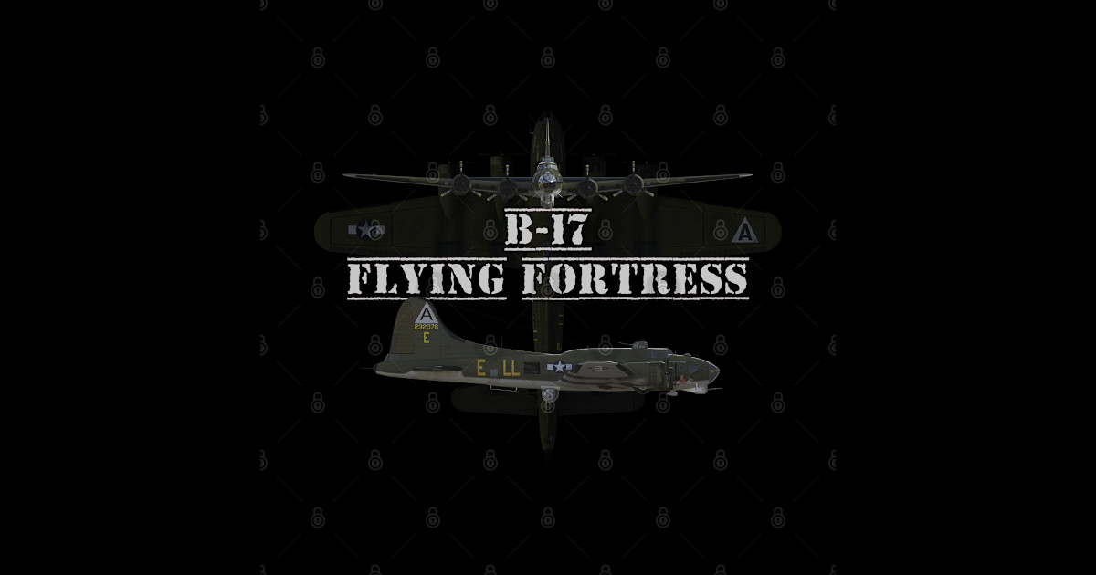 b17 flying fortress - B17 Flying Fortress - Sticker | TeePublic