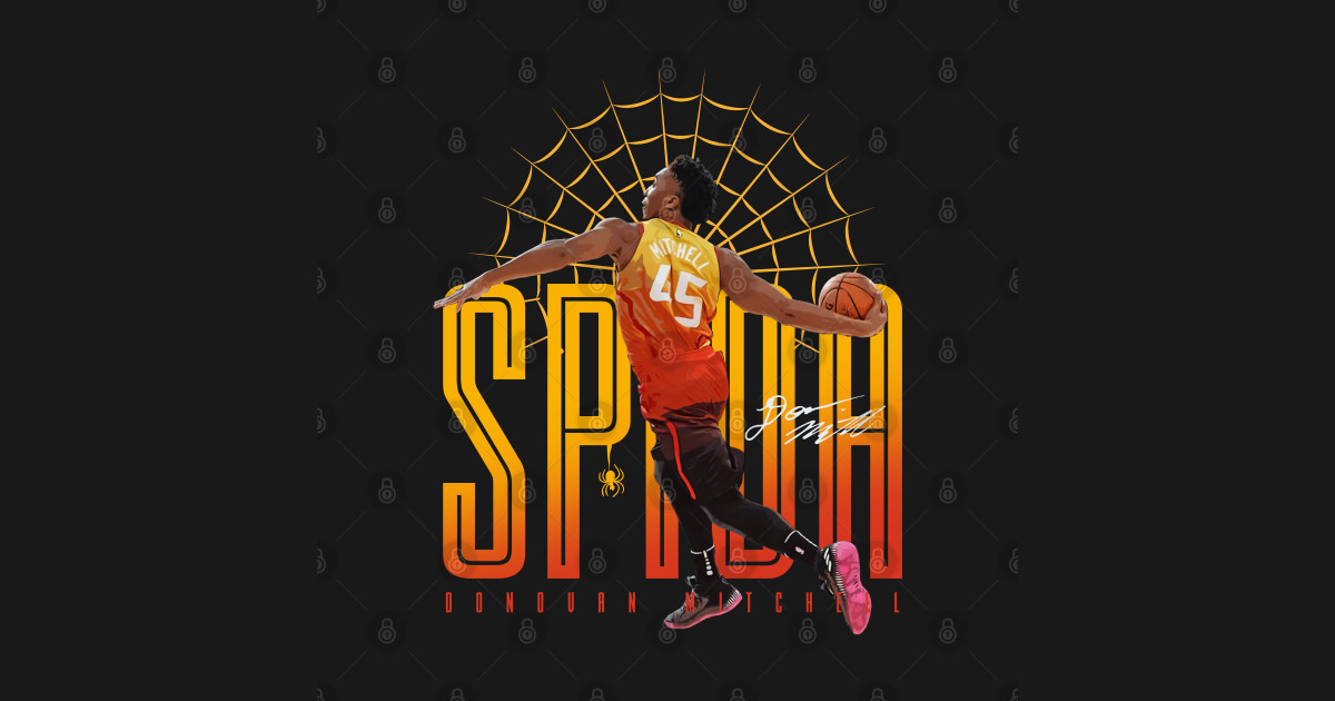 Donovan Mitchell Spida - Donovan Mitchell Utah Jazz - Hoodie | TeePublic