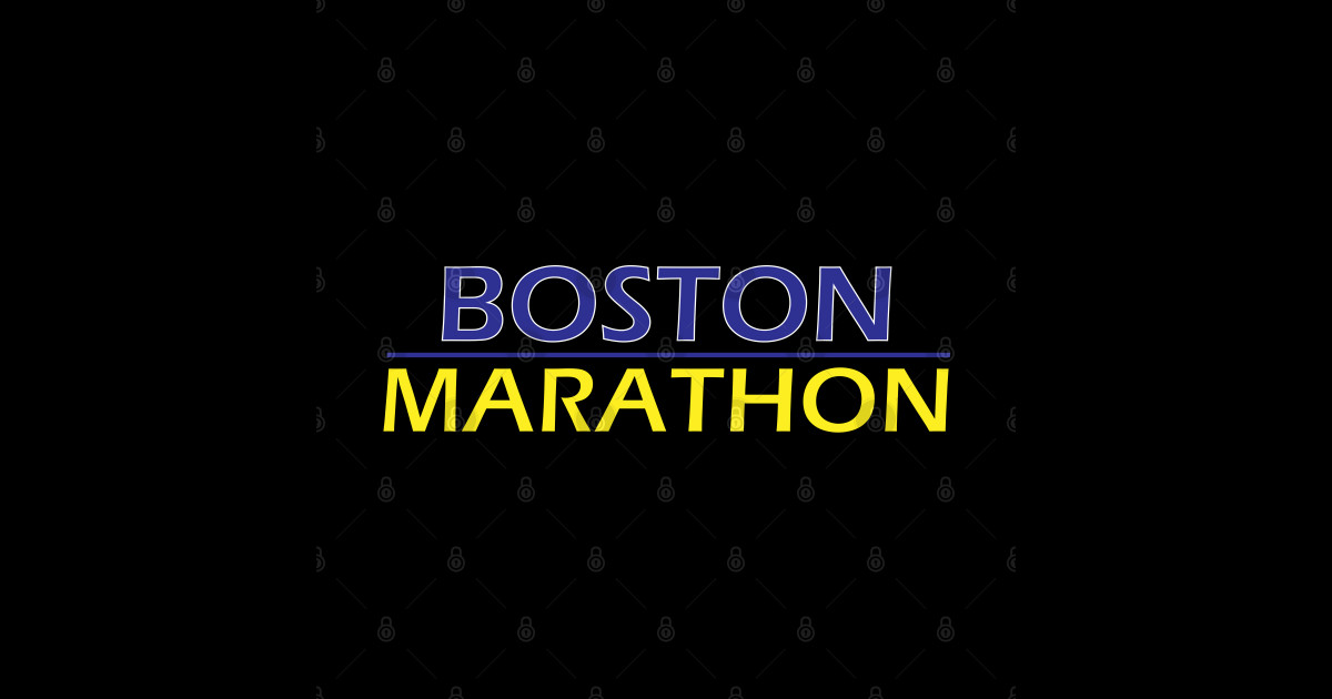 Boston Marathon - Boston Marathon - Sticker | TeePublic