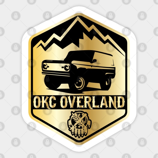 OKC Overland Classic - Overland - Sticker | TeePublic