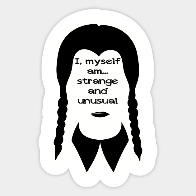 Wednesday Addams - Wednesday Addams - Sticker | TeePublic