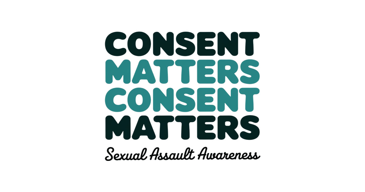 Sexual Assault Awareness Month Consent Matters Teal Ribbon - Sexual ...