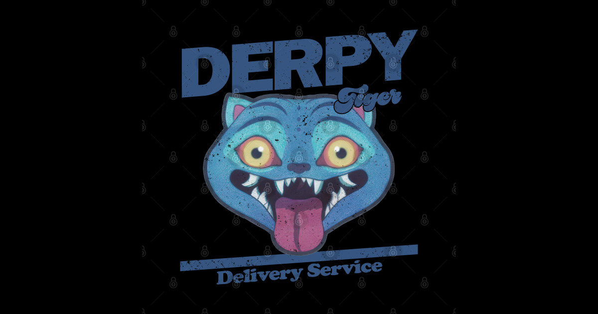 Derpy Tiger Kpop Demon Hunters M4806 - Derpy Tiger - Sticker | TeePublic