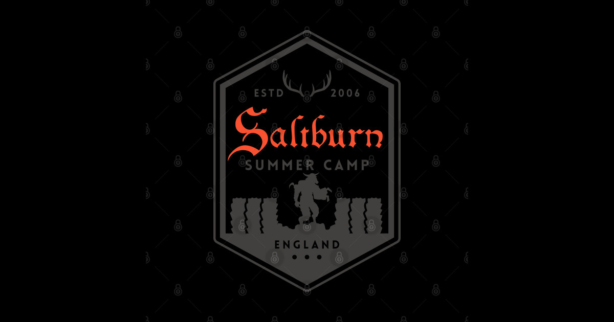 Saltburn Summer Camp - Saltburn - Sticker | TeePublic