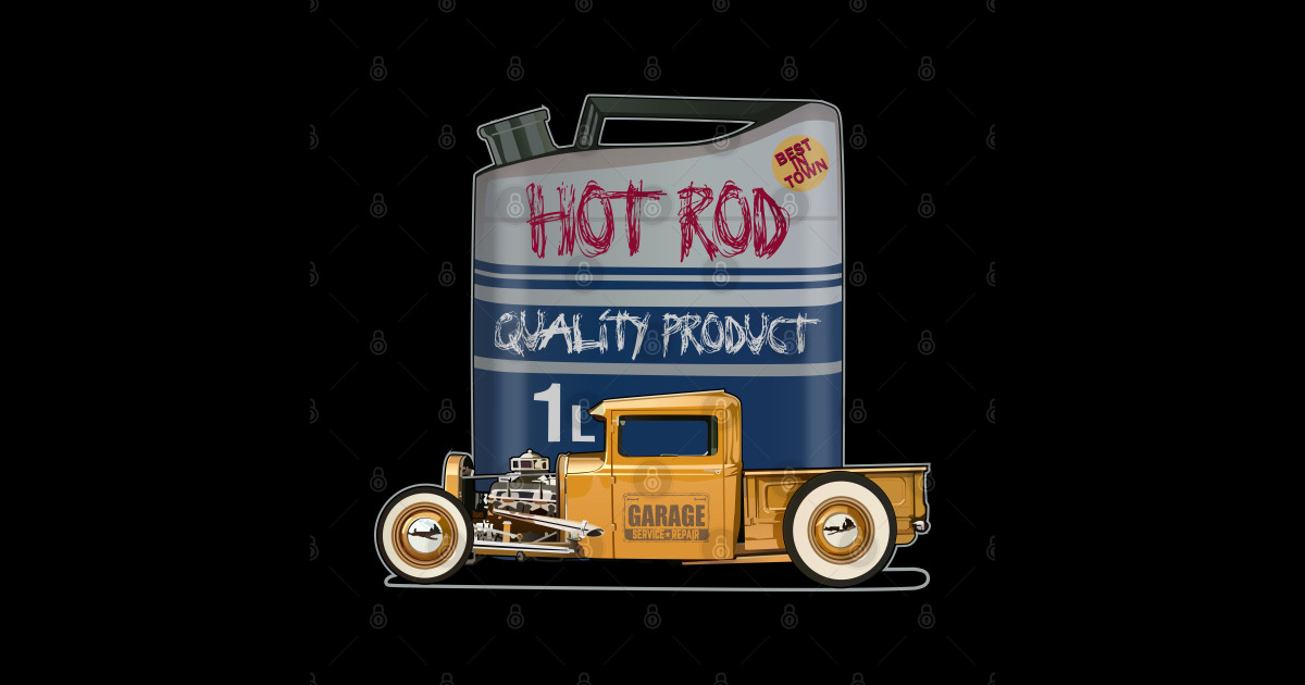 Hot Rod - Hot Rods - Sticker | TeePublic
