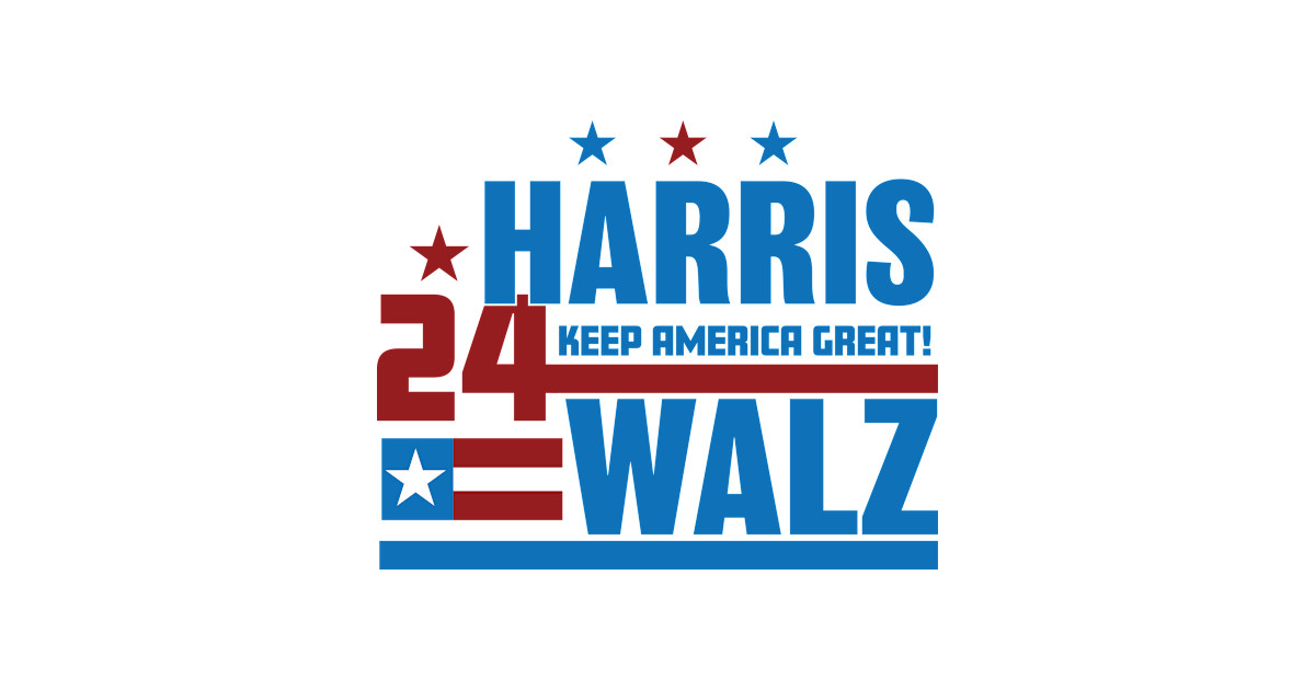 Harris Walz 2024 President - Harris Walz Harris Walz - T-Shirt | TeePublic