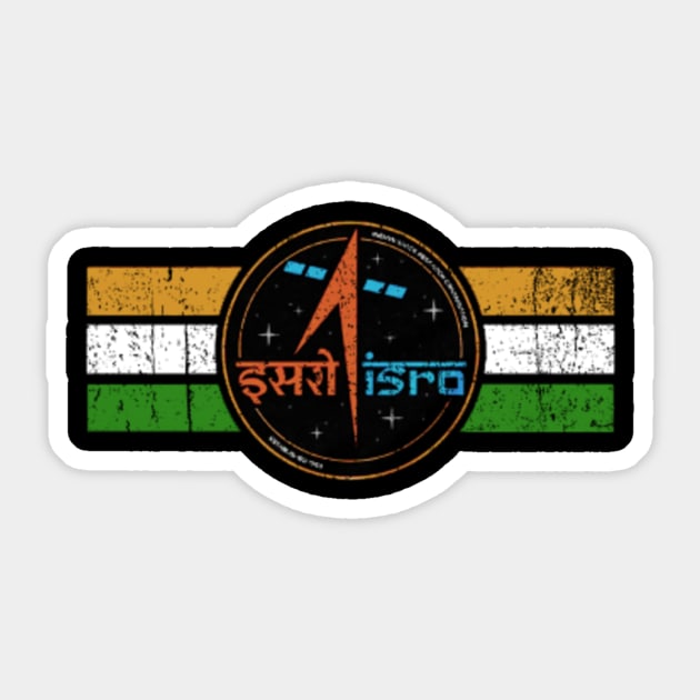 ISRO Flag Chandrayaan-3 Mission - Chandrayaan 3 Mission - Sticker ...