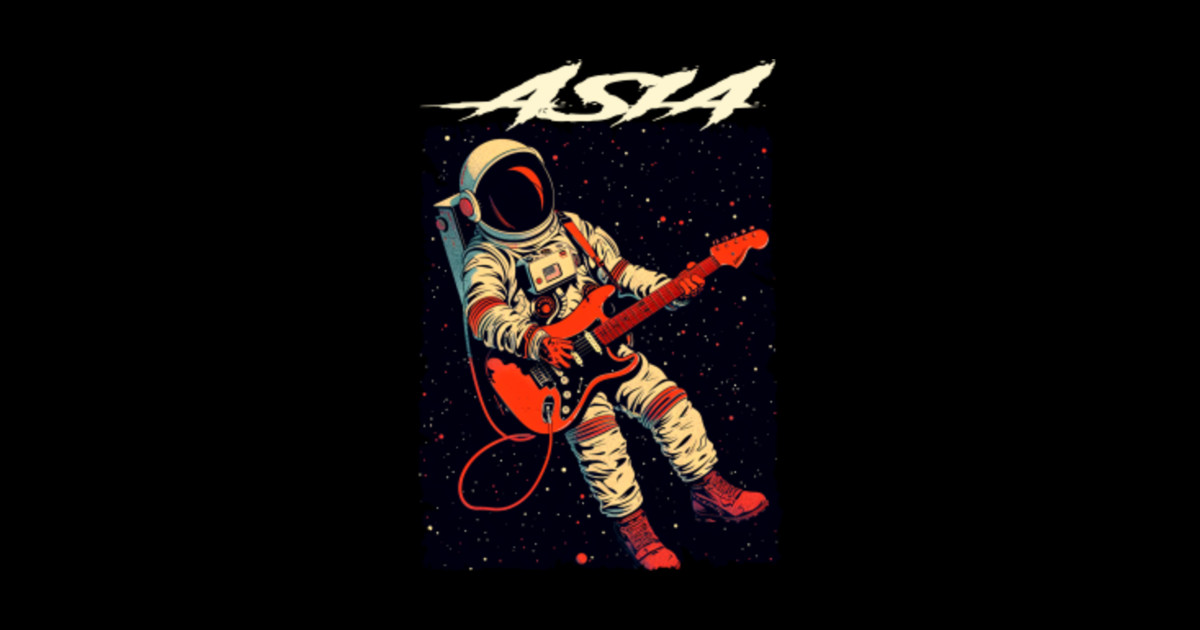 ASIA BAND - Asia Band - Sticker | TeePublic