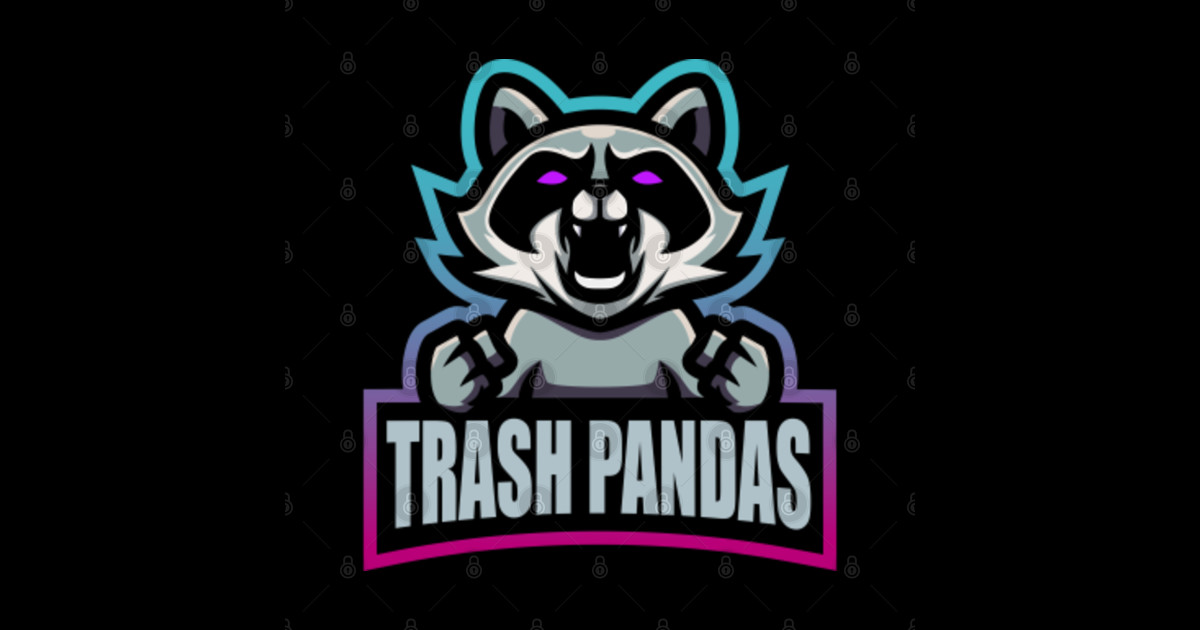 Trash Pandas Logo Tee - Raccoon - T-Shirt | TeePublic