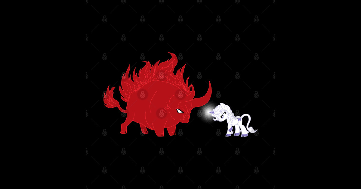 My Little Epic Battle - Unicorn - Sticker | TeePublic
