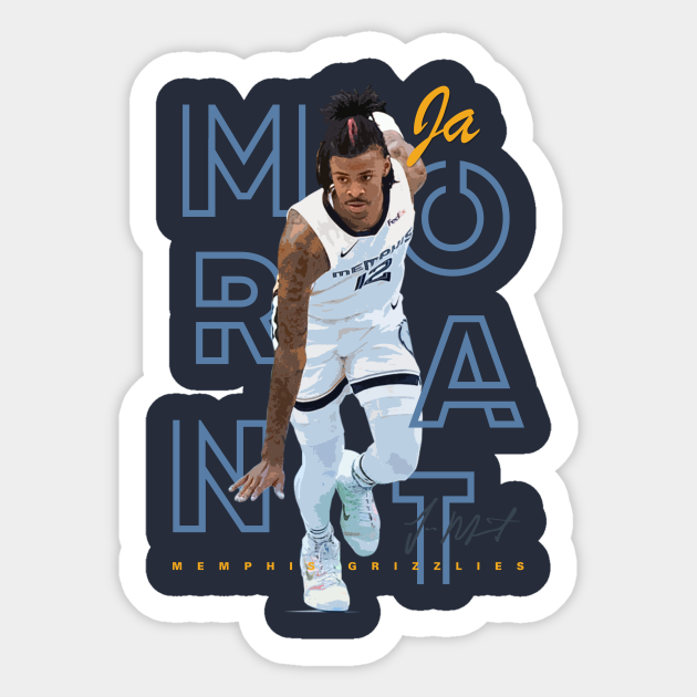 Ja Morant Too Small Celly - Ja Morant Memphis Grizzlies - Sticker ...