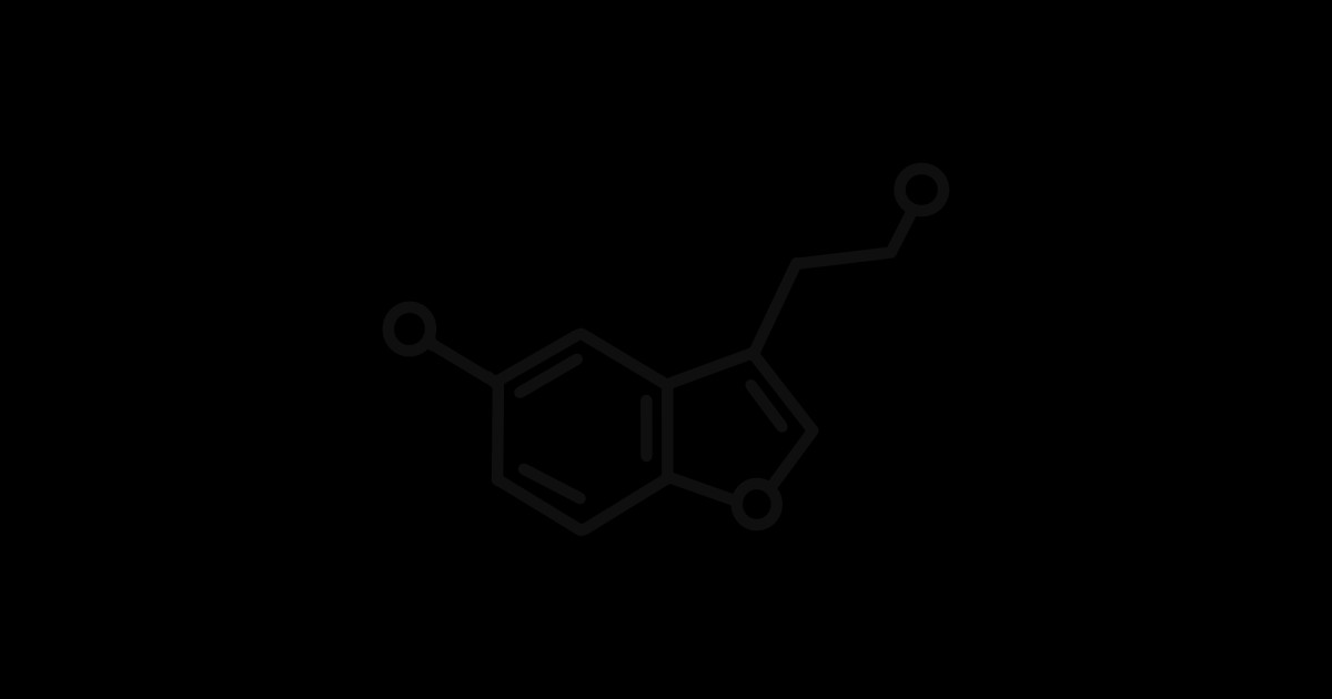 Serotonin Molecule Pattern - Mental Awareness - If You Cant Make Your ...