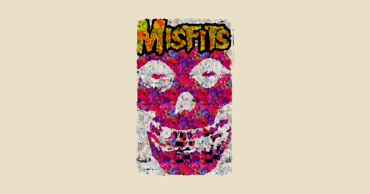 Misfits collage graphic - The Misfits - T-Shirt | TeePublic