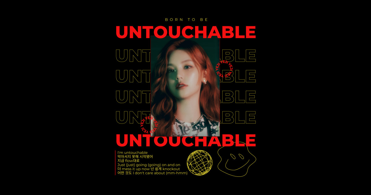 Yeji Untouchable ITZY - Kpop - Sticker | TeePublic