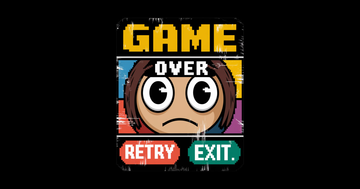 Roblox - Game Over - Roblox Kids - Sticker | TeePublic