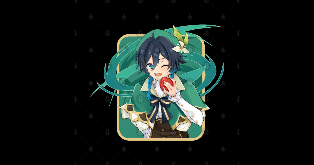 Venti - Genshin Impact - Genshin Impact - Sticker | TeePublic