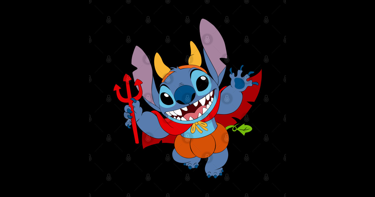 Devil Stitch - Stitch - Posters and Art Prints | TeePublic