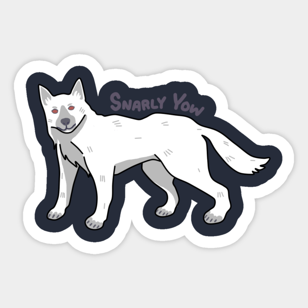 Snarly Yow - Cryptozoology - Sticker | TeePublic