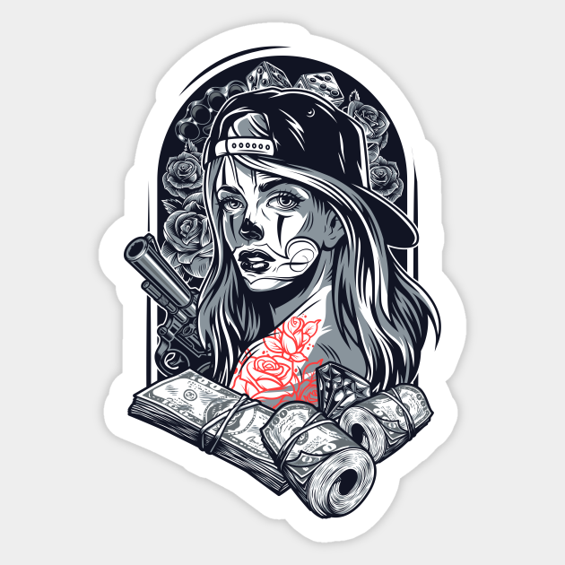 Vintage chicano - Vintage - Sticker | TeePublic
