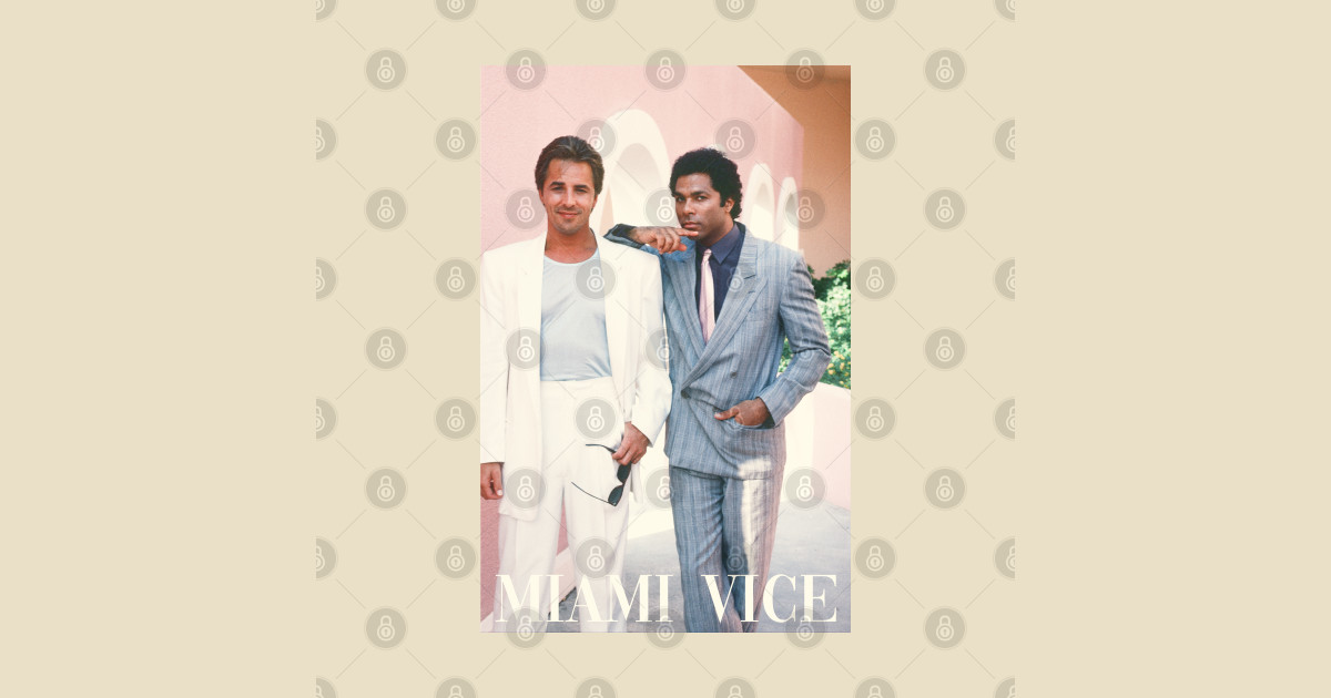 Miami Vice - Retro chic - Miami Vice - T-Shirt | TeePublic