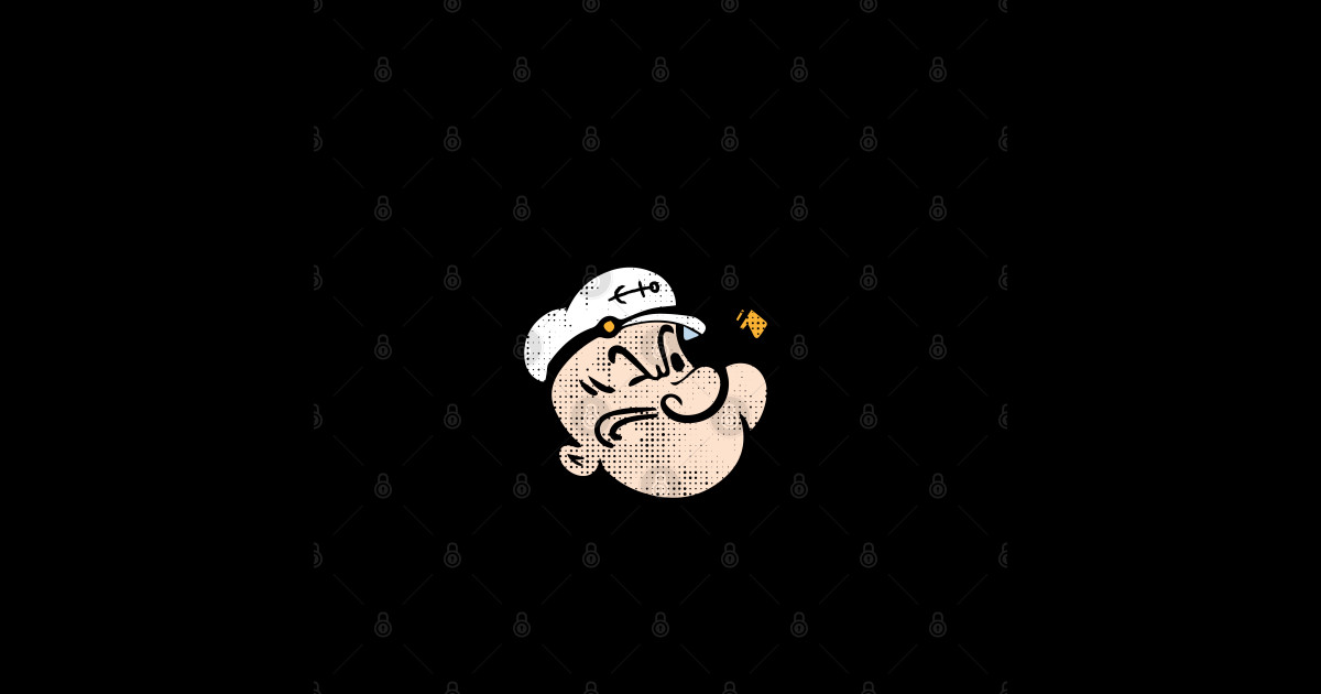 POPEYE - The Sailor | Vintage 1929 - Popeye - Sticker | TeePublic