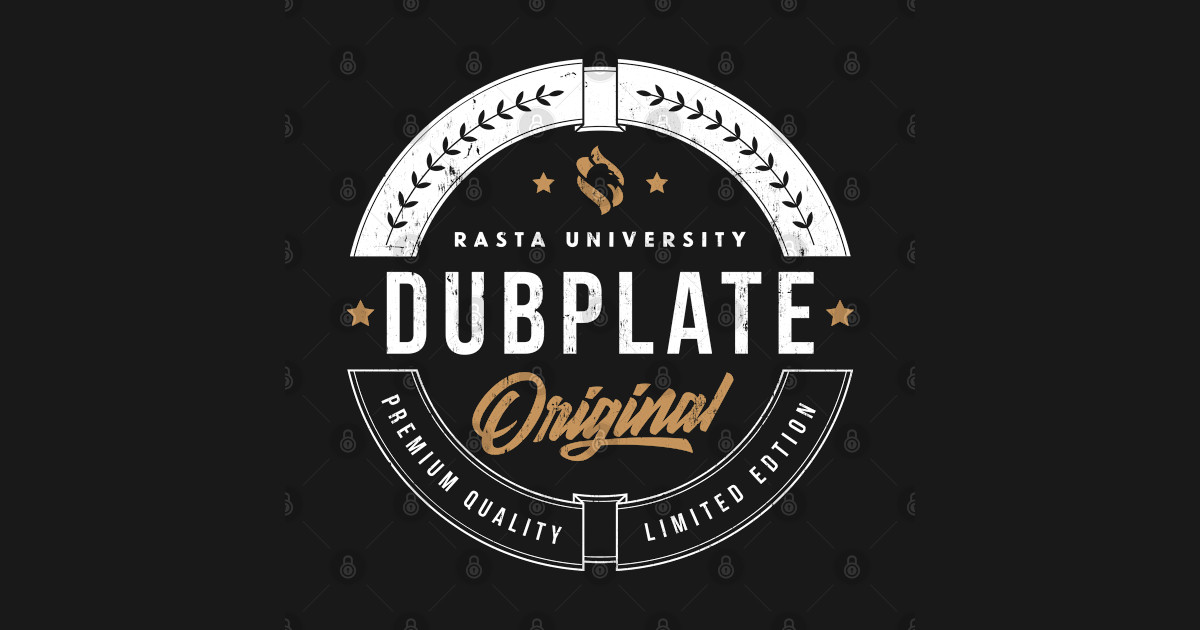 Rasta University Dubplate Original Vintage Classic Retro Reggae ...