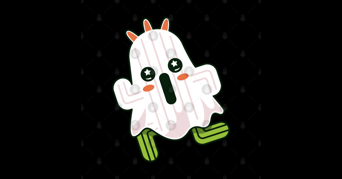 Cactuar Ghost - Final Fantasy - Sticker | TeePublic