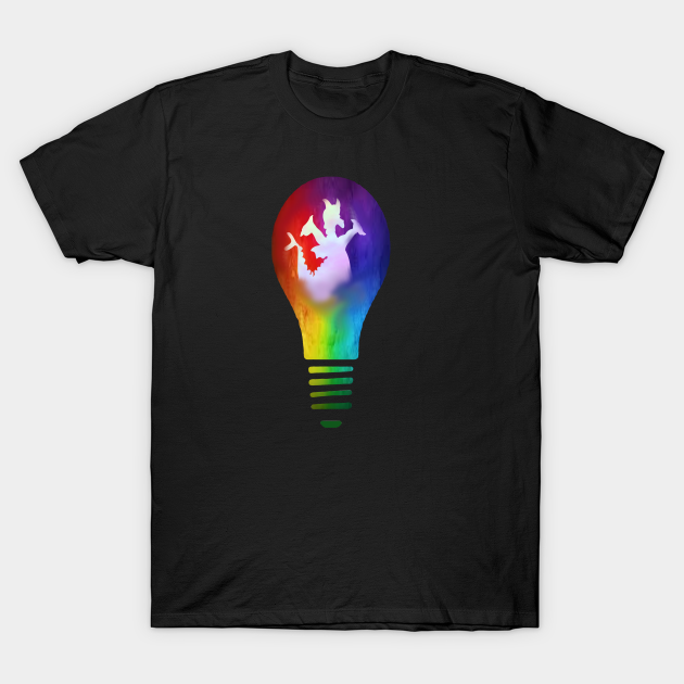 figment light bulb - Disney - T-Shirt | TeePublic