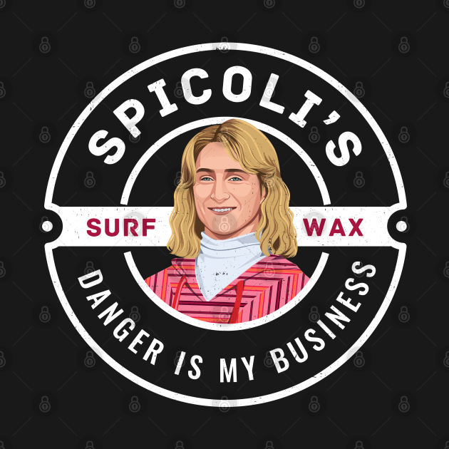 Spicoli's Surf Wax - "Danger is my business" - vintage logo - Spicoli ...