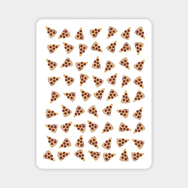 Pepperoni Pizza And Chill, Pizza Slices - Pepperoni Pizza - Magnet ...