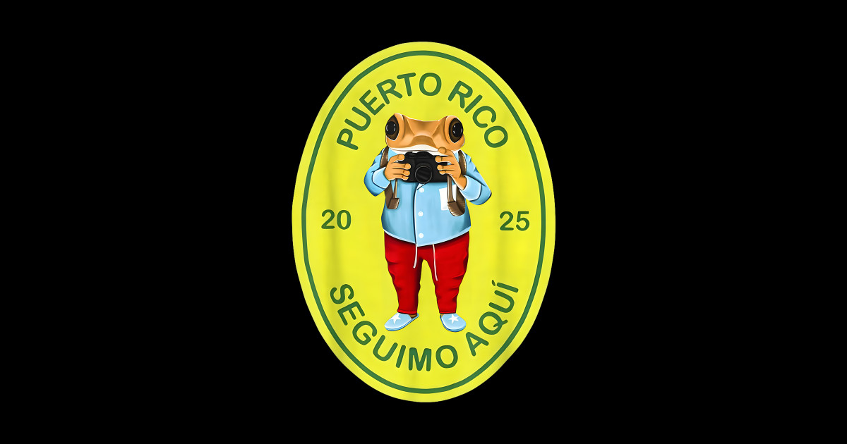 Ms Fotos Puerto Rico Frog Concho Retro 2025 For Men Women - Ms Fotos ...