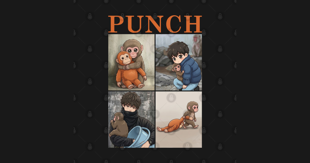Punch-Monkey-Punch - Punch Monkey - T-Shirt | TeePublic