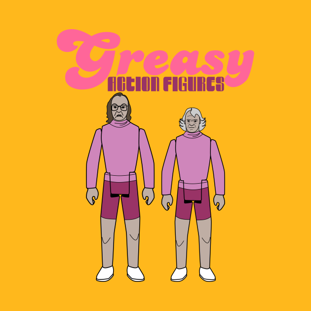 Greasy Action Figures - Greasy Strangler - T-Shirt | TeePublic