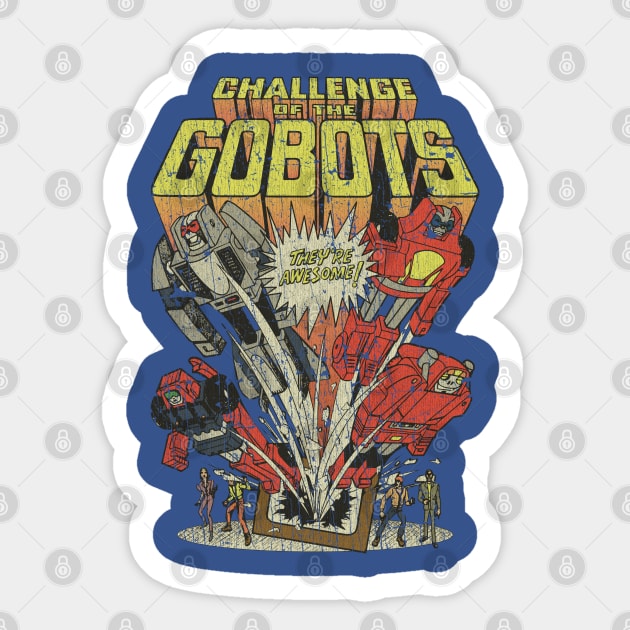 Challenge of The GoBots 1984 - Cartoons - Sticker | TeePublic