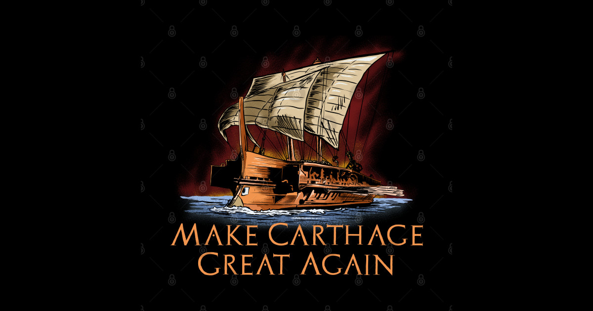 Ancient Carthaginian Trireme - Classical History - Punic War - Carthage ...