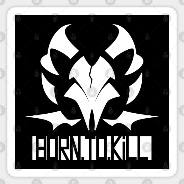 Onikata Kayoko (Blue Archive) "Born to Kill" - Anime - Sticker | TeePublic