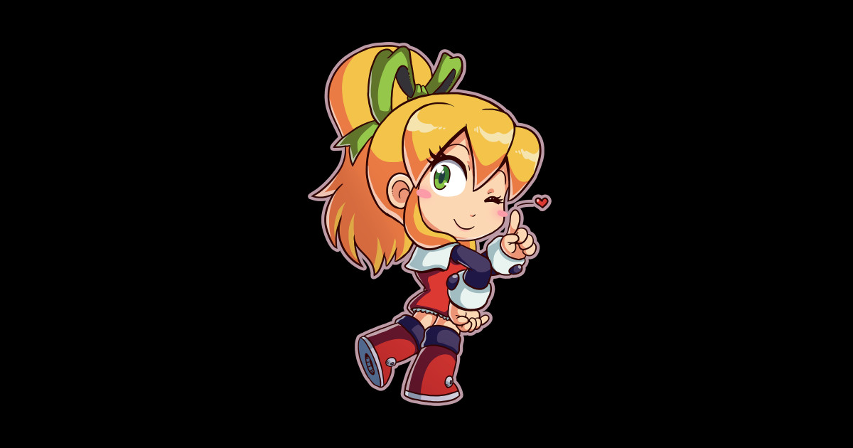 Chibi Roll - Megaman - Sticker | TeePublic