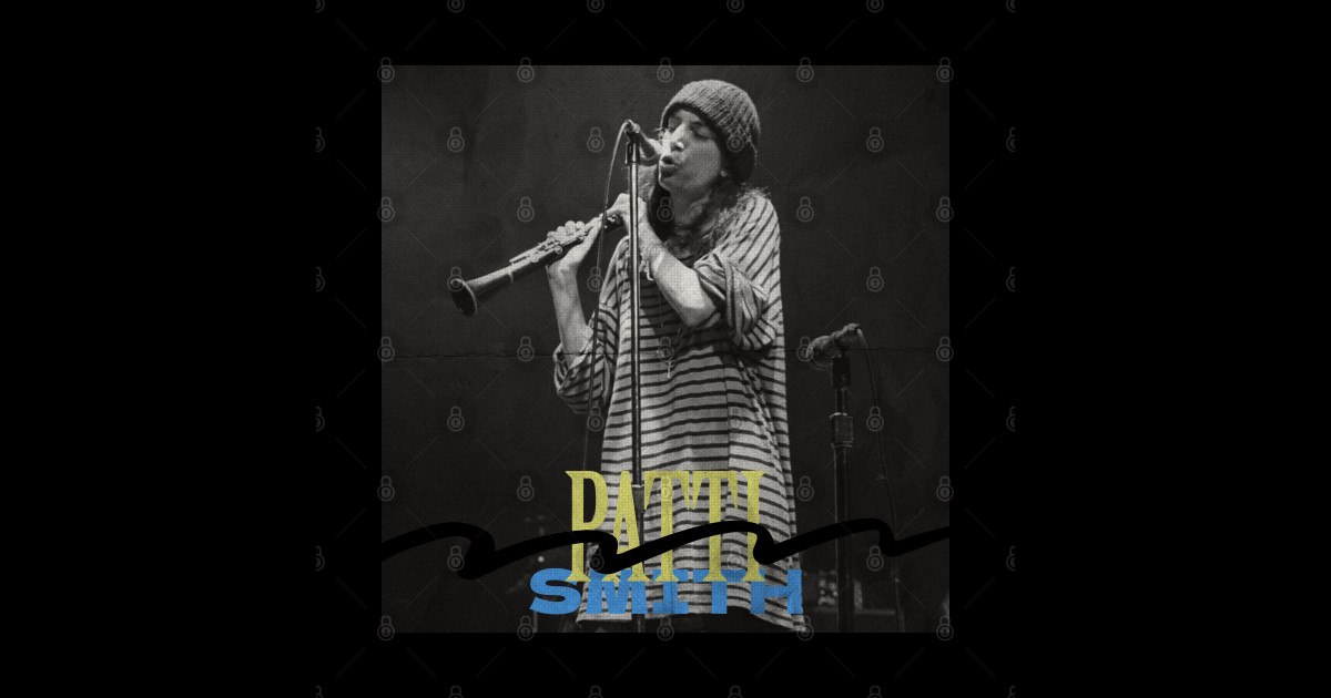 Patti Smith / Classic Style - Patti Smith - Sticker | TeePublic