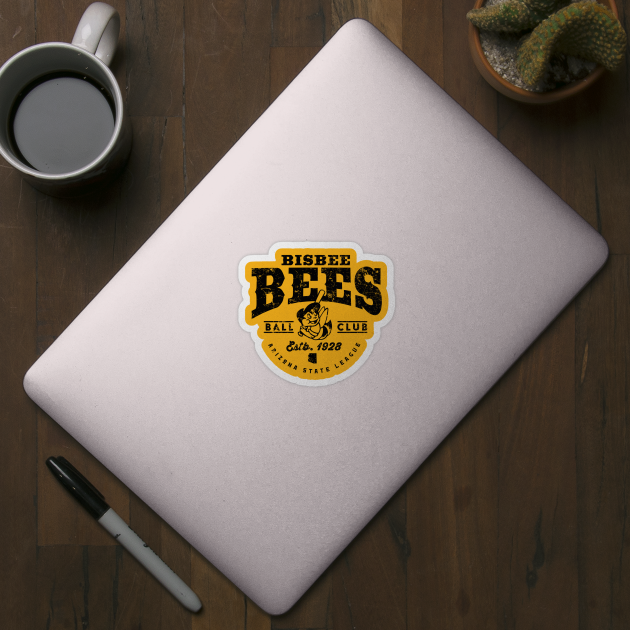 Bisbee Bees - Minor League Baseball - Sticker | TeePublic