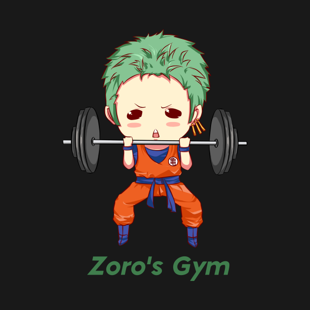Zoro's Gym - Super Saiyan - T-Shirt | TeePublic