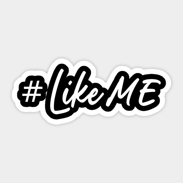 laat ons een bloe #like me - Laat Ons Een Bloe Like Me - Sticker ...