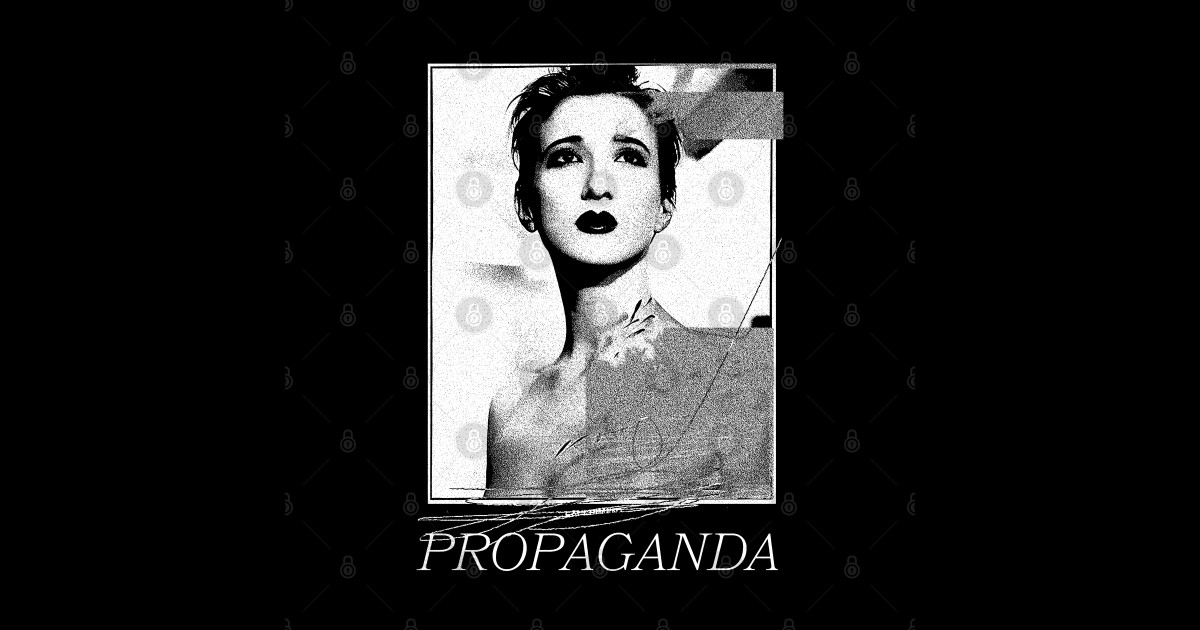 Propaganda •• Retro Style Original Fan Design - Propaganda - Magnet ...