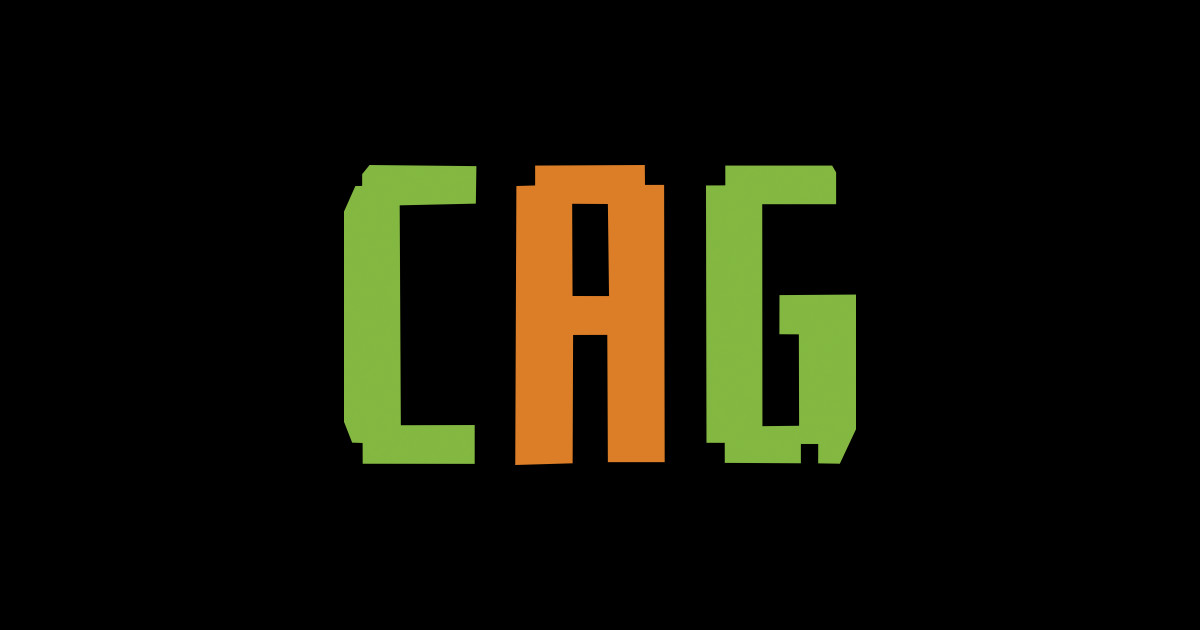 Classic CAG Logo - Gaming - Sticker | TeePublic