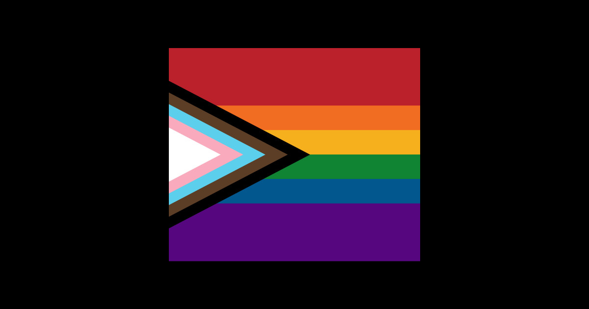 Seamless Repeating Progressive Rainbow Pride Flag Pattern - Progressive ...