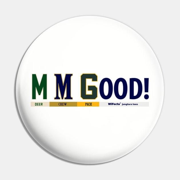 MM Good! - WiFecta® Sports - Wisconsin Sports Trifecta Fan - Pin ...