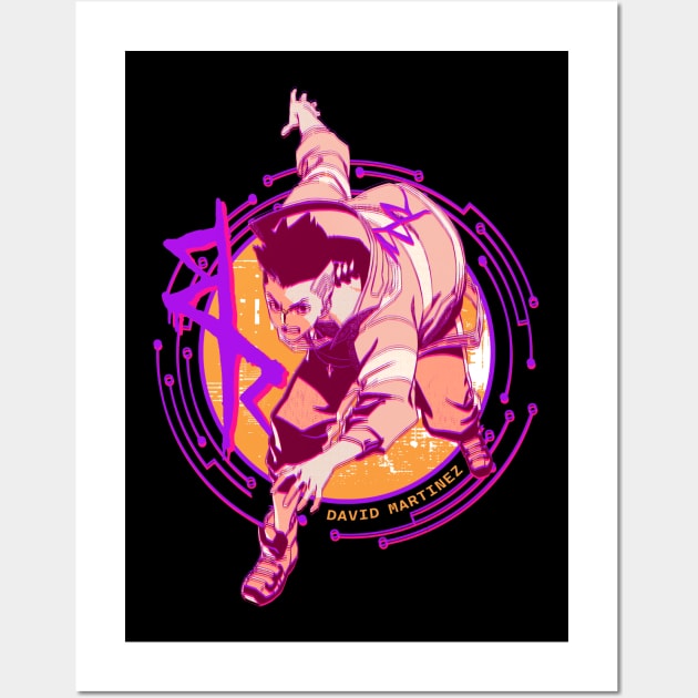 David Cyberpunk Edgerunners B - Edgerunners - Posters and Art Prints ...