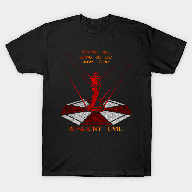 red queen resident evil - Red Queen Resident Evil - T-Shirt | TeePublic